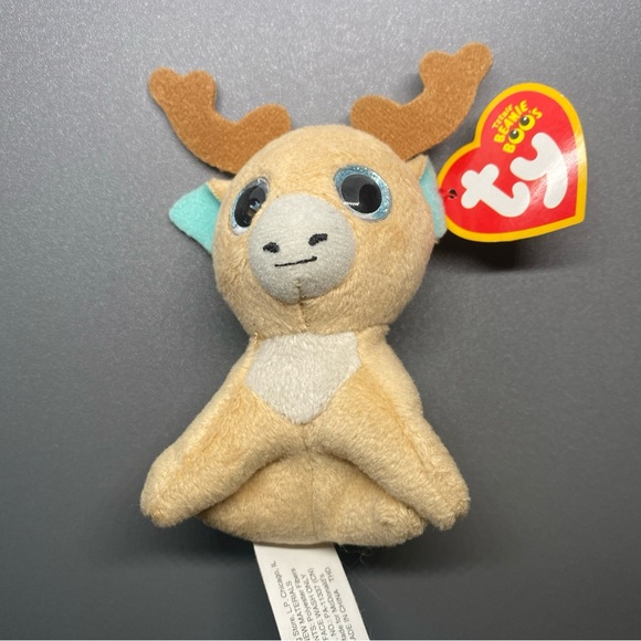 Ty | Toys | Ty Glitzy The Reindeer Mcdonalds Teenie Beanie Boos 3 Plush ...